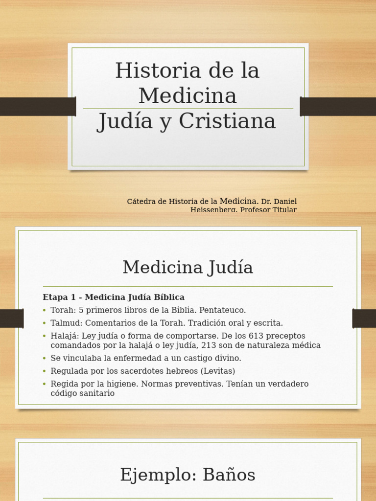 Historia de La Medicina JudÃ A y Cristiana | PDF | Maimónides | Tora
