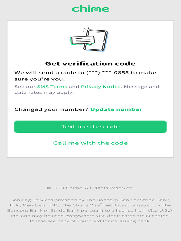 Chime Verification Code Instructions | PDF
