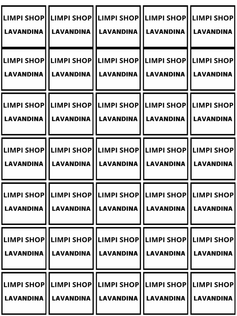 Limpi Shop | PDF
