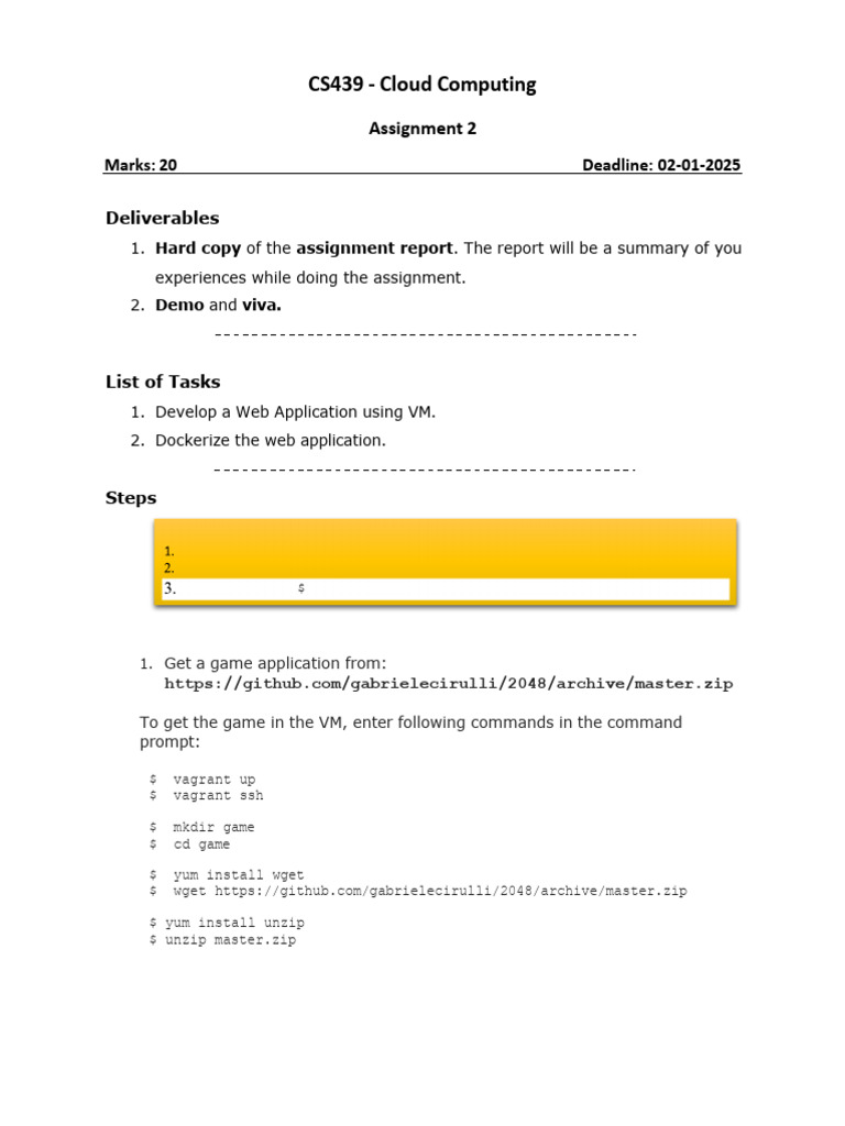 CS439 CC F24 Assignment2 | PDF | Software Engineering | Computer Architecture
