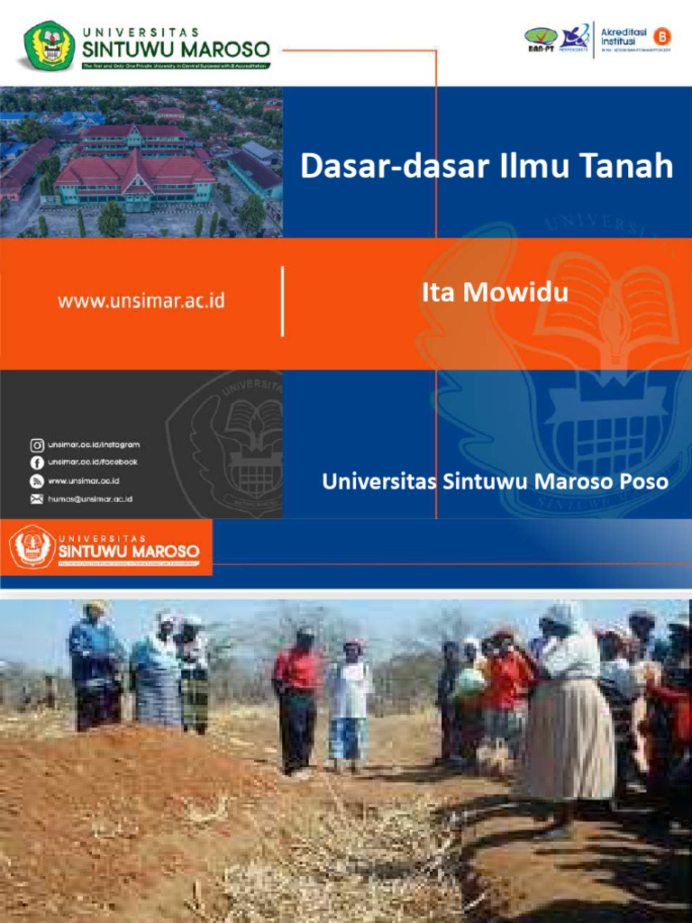 Konsep & Peranan Tanah DDIT 1 Template | PDF