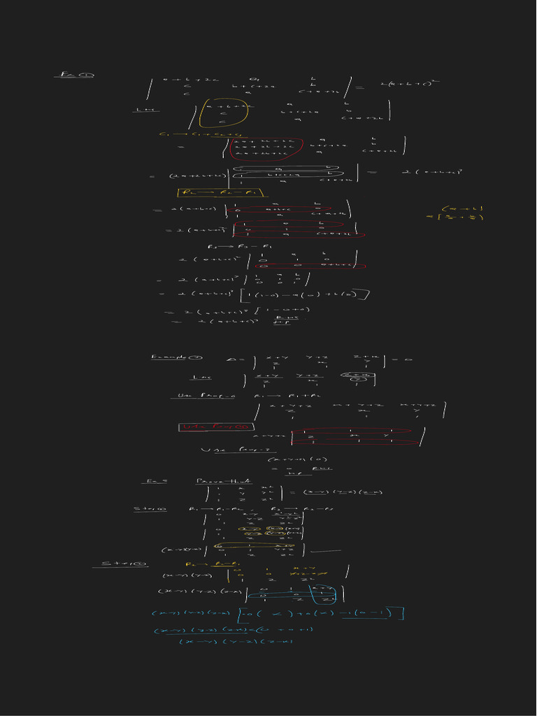 Determinant Que | PDF