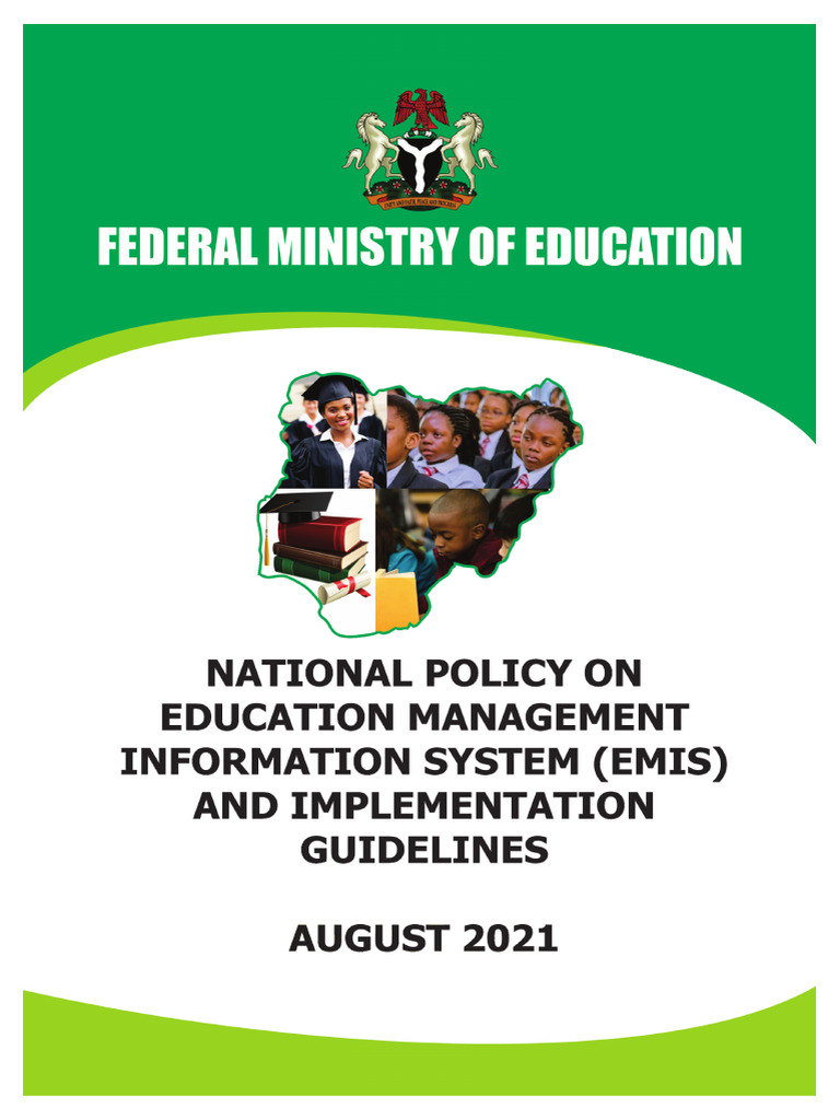 Reviewed National Policy On Emis 2 | PDF | Governance | Policy
