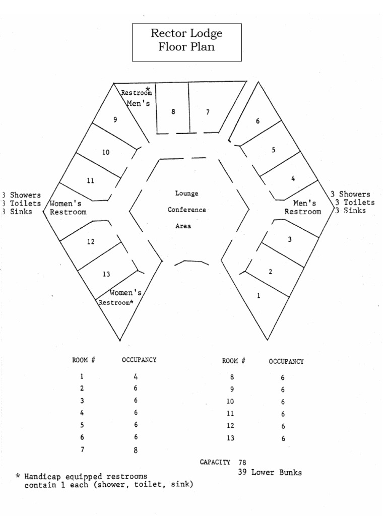 Rector Lodge Layout | PDF