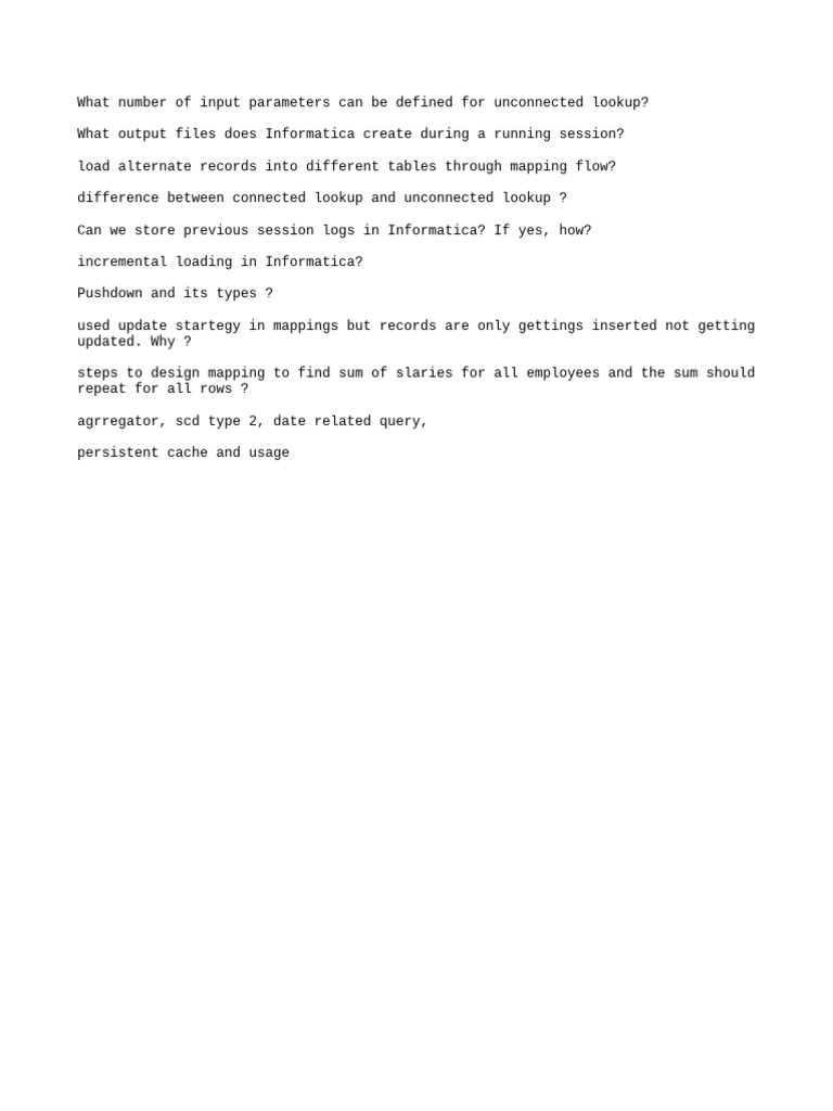 Mindtree Interview Ques | PDF