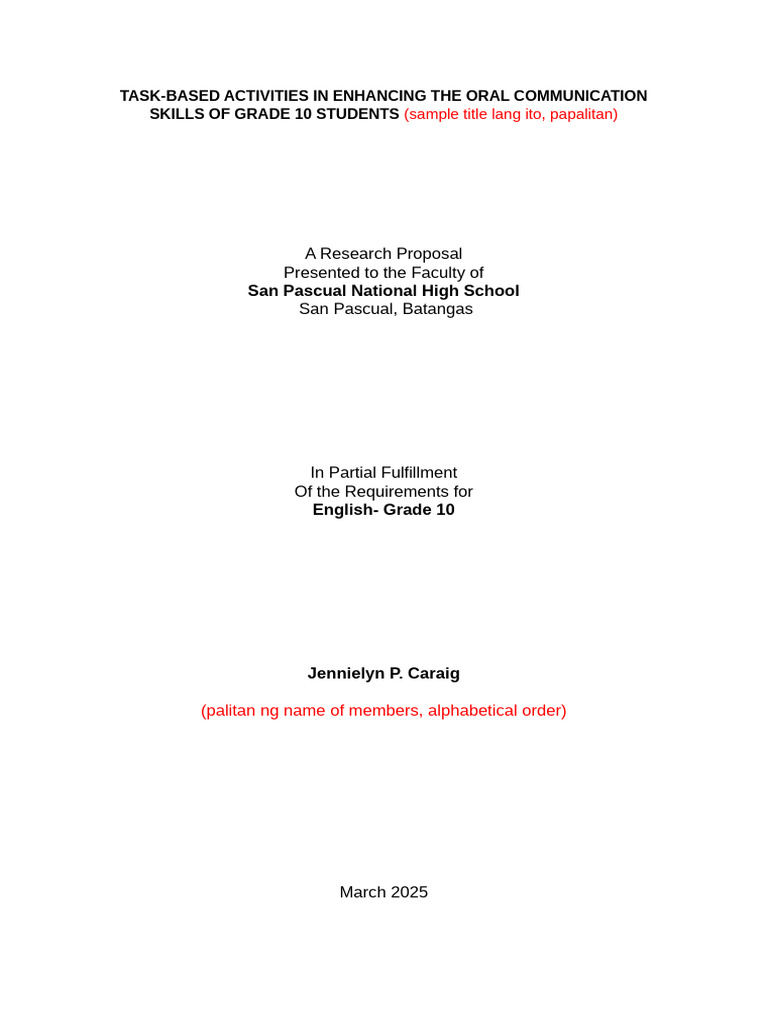 Format G10 Research Proposal | PDF | Data | Procedural Knowledge