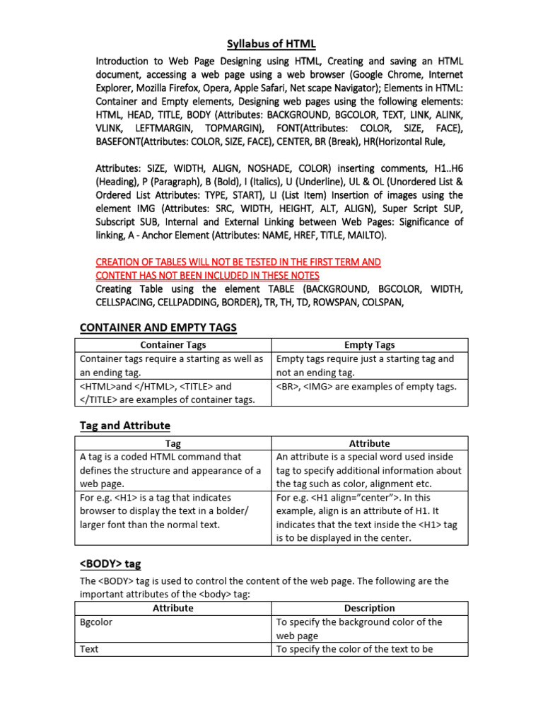 ClassX_Html-1_2017 | PDF | Hyperlink | Html Element