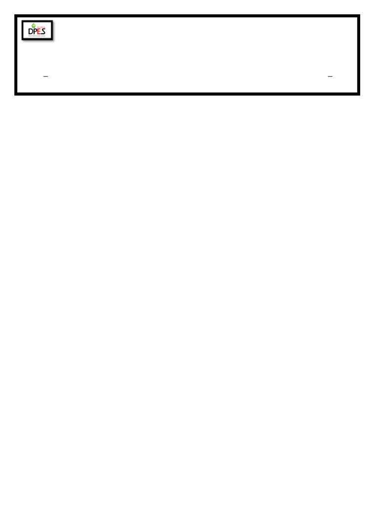 Class III EVS Revision Worksheet 9 | PDF