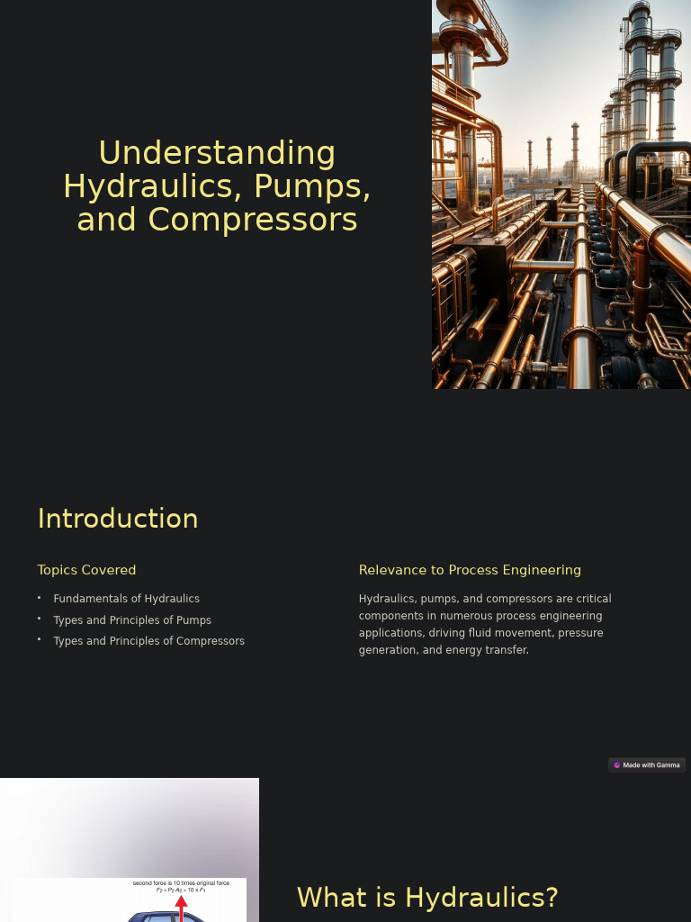 Understanding Hydraulics, Pumps and Compressors | PDF | Pump | Flow Measurement