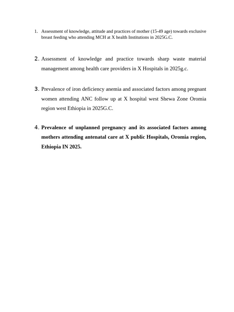 Prevalence of Iron Deficiency Anemia and Associated Factors Among ...