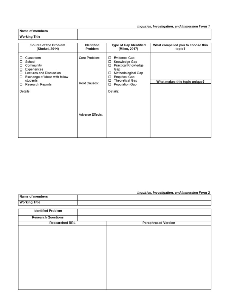0 Action Research Framework | PDF