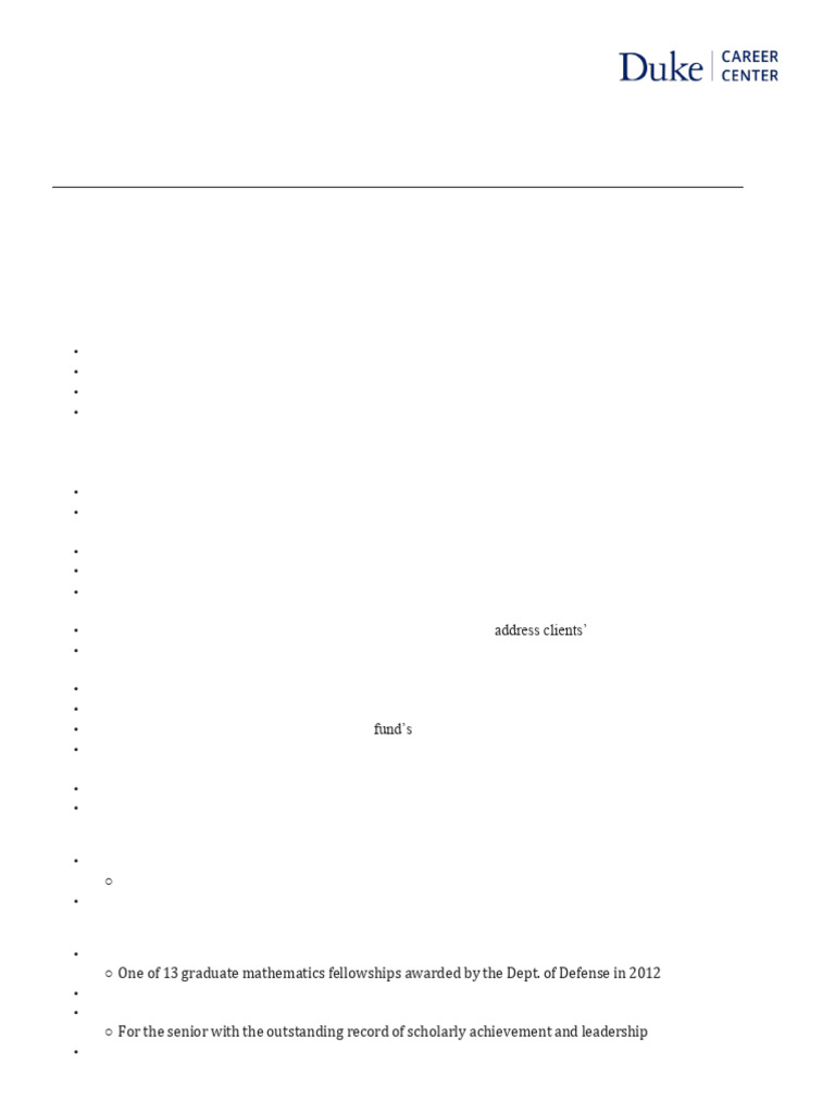 PHD Math To Industry - Example Resume - 3f9 | PDF | Mathematics | Analytics