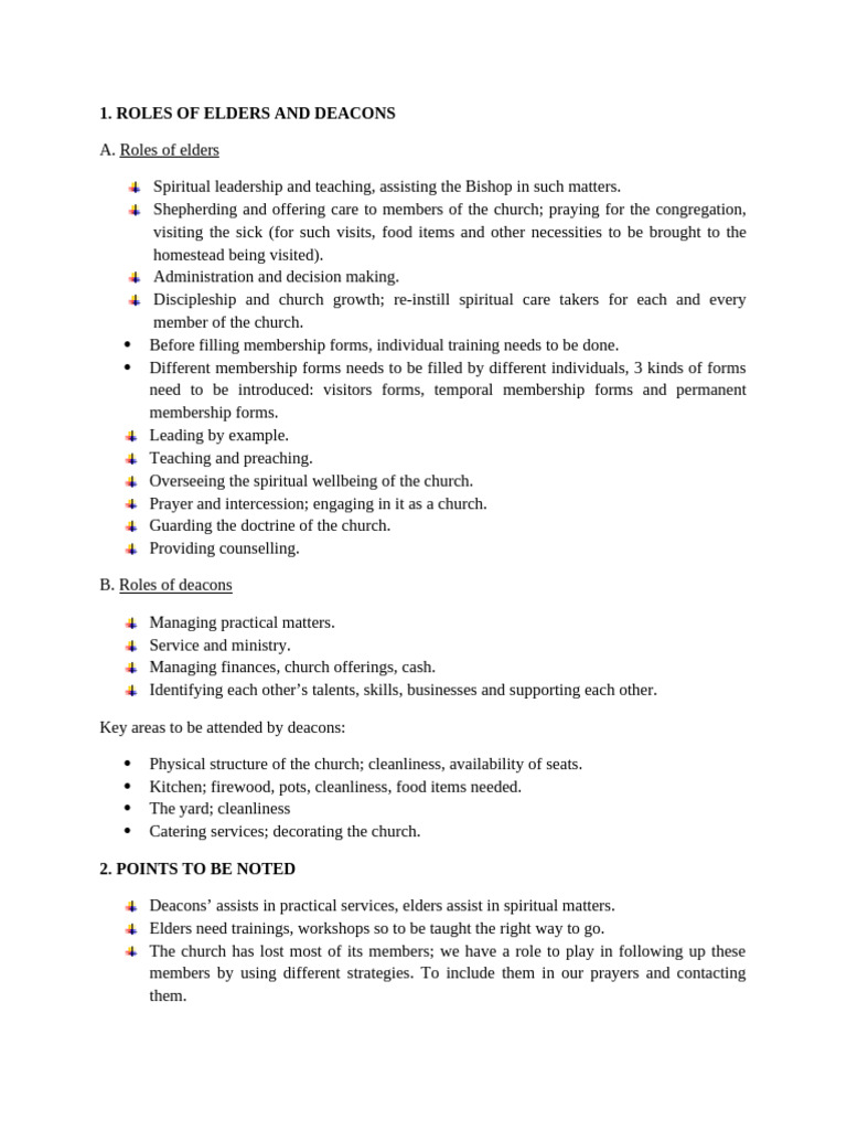 Understanding Elders' Roles in Church | PDF