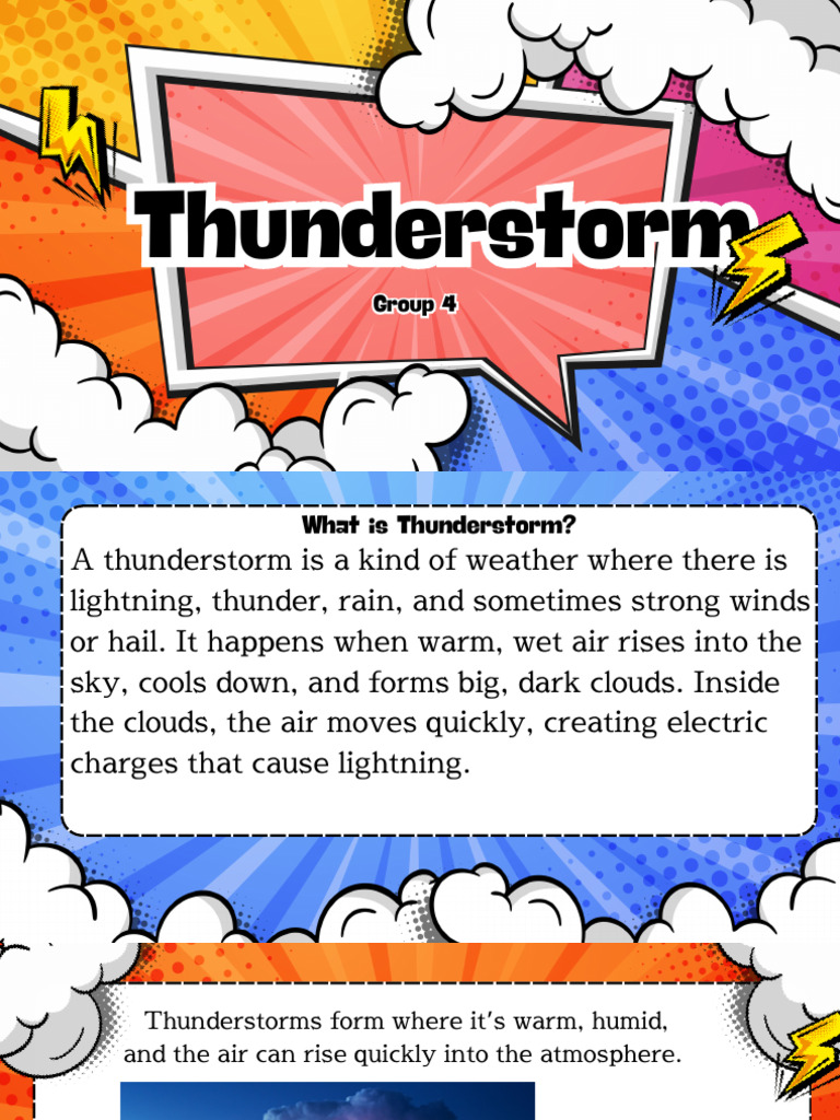 Understanding Thunderstorms and Safety | PDF | Thunderstorm | Landslide