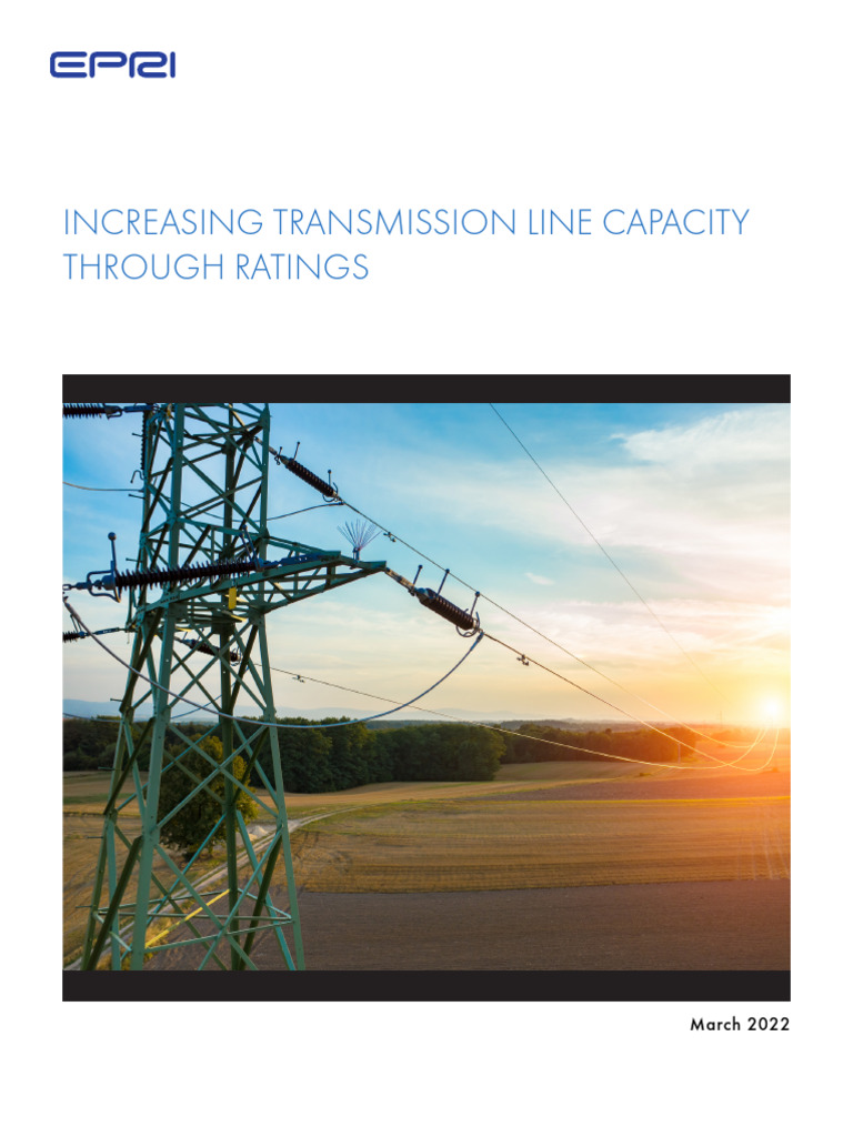 Increasing Transmission Line Capacity Through Ratings | PDF | Electric Power Transmission | Weather