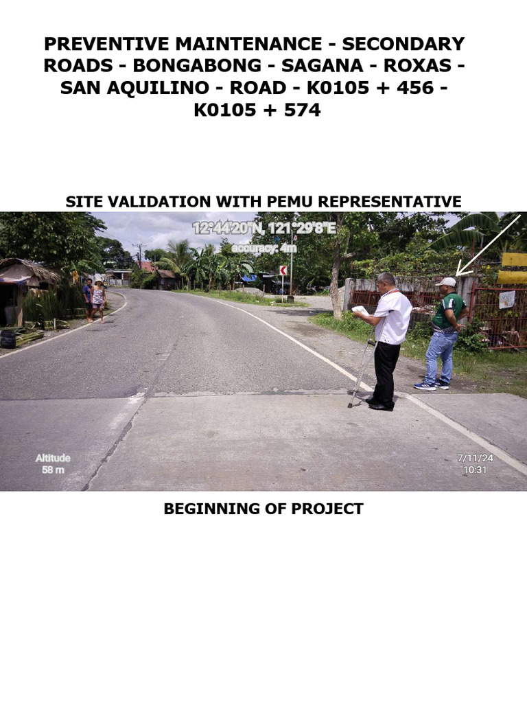 PEMU BSRSR K0105 + 456 - K0105 + 574 | PDF