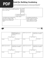 Examples and Non-Examples | PDF | Vocabulary | Word