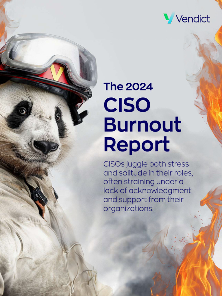 CISO Burnout Report 2024_241126_082017 | PDF | Occupational Burnout ...