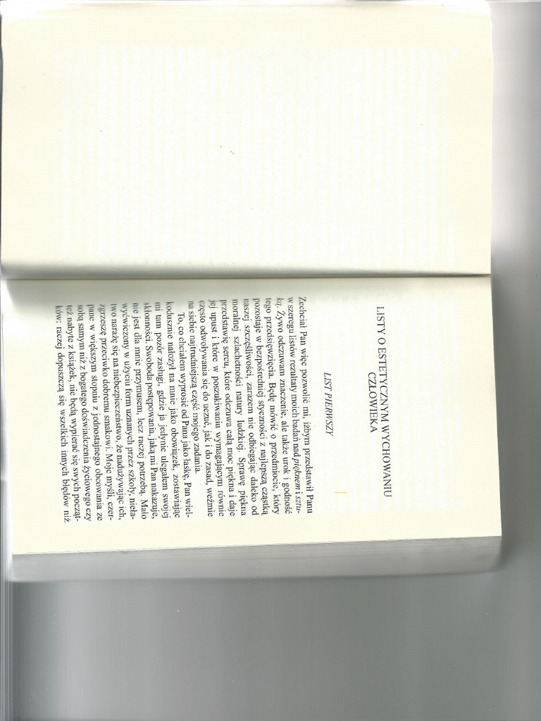 Schiller LISTY O | PDF