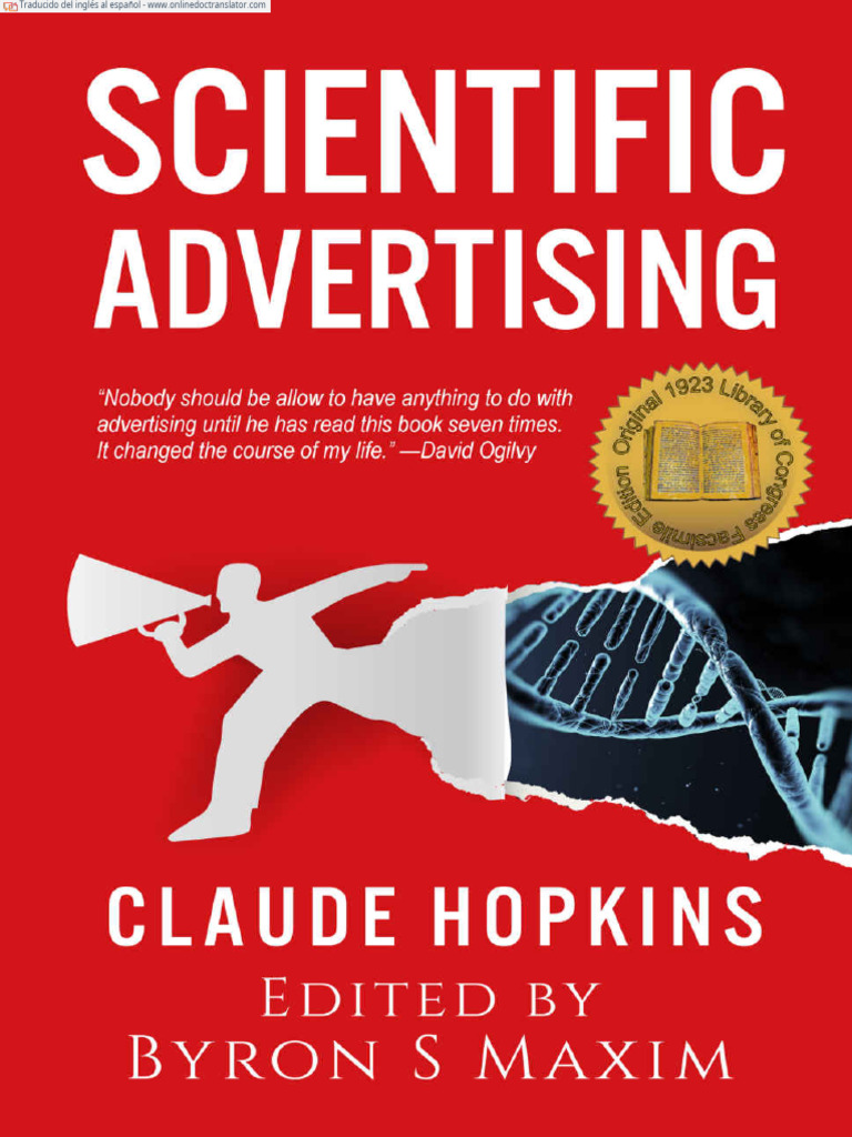 Publicidad Científica de Claude Hopkins | PDF | Publicidad | Periódicos