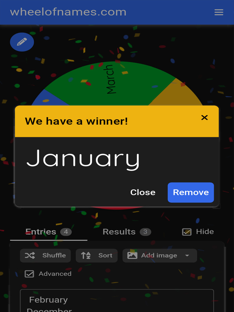 Wheel of Names Random Name Picker | PDF
