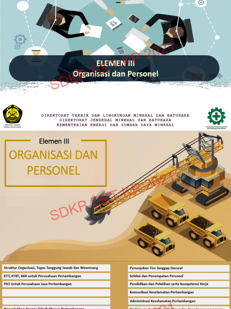 008 Penerapan Penilaian Audit SMKP - Elemen III Organisasi Dan Personil ...