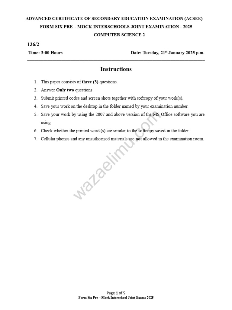 Computer Science 2 | PDF | Graphical User Interfaces | Computing