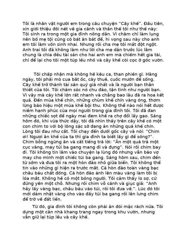 Đóng vai kể chuyện gk2 | PDF