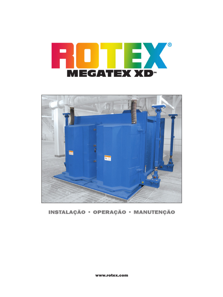 Rotex Megatex Xds - Portugues | PDF | Parafuso | Máquinas