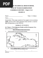 Belizean Studies Learning Outcomes Cycle 1 | PDF | Belize | Maya Peoples