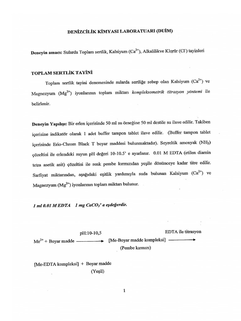 Duim Su Lab Föyü | PDF