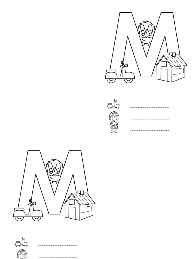 Letra Mm.. | PDF