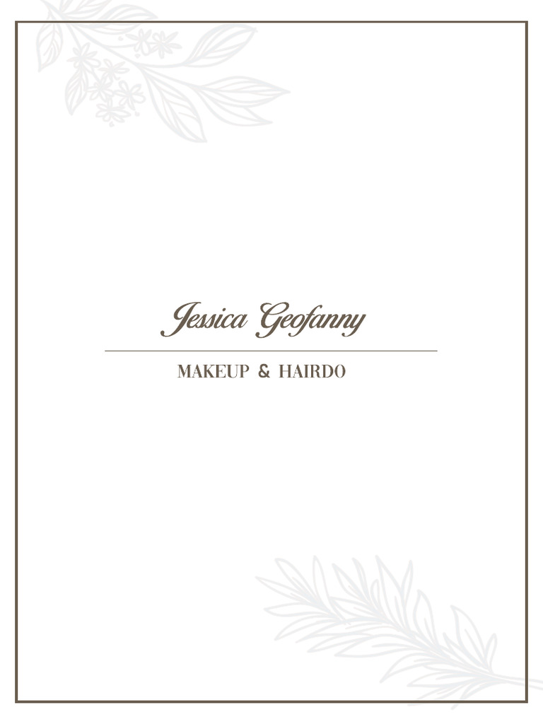 Fanny PL Makeup 2025 | PDF