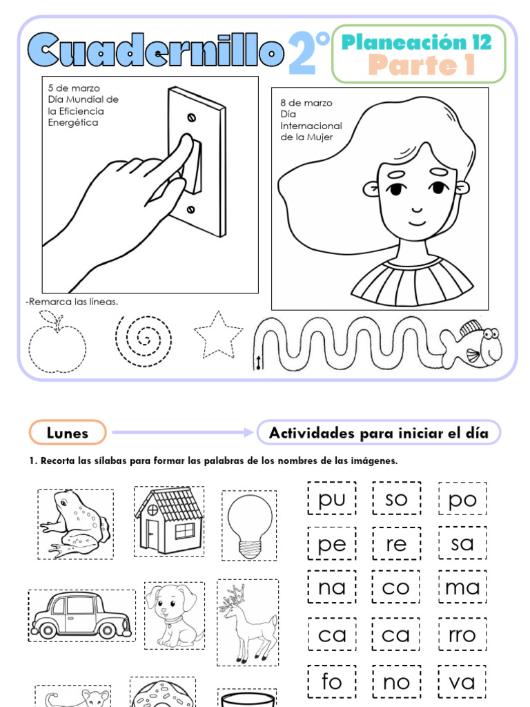 Cuad Parte 1 2° | PDF