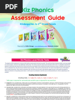 Burt Reading Age Test | PDF