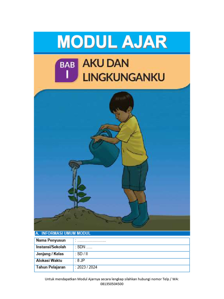 Modul Ajar Pendidikan Agama Katolik Kelas 2 SD Kurmer | PDF