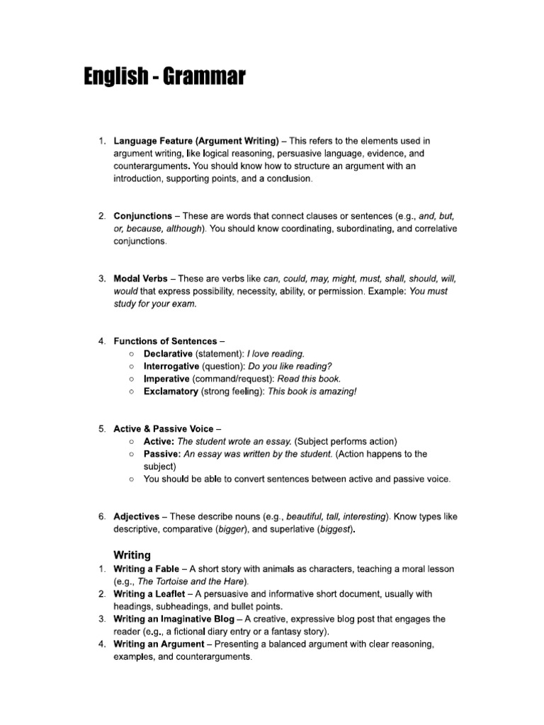 English Grammer | PDF