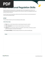 Opposite Action Worksheet | PDF