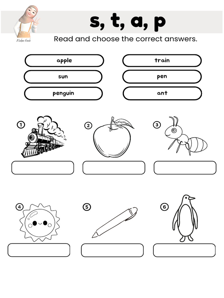 Vocabulary Practice with Madam Farah | PDF