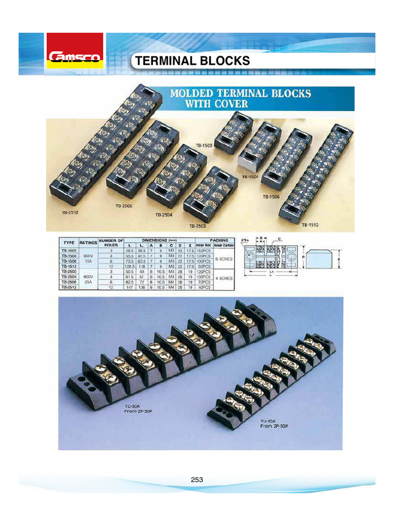 Conector Regleta TB | PDF