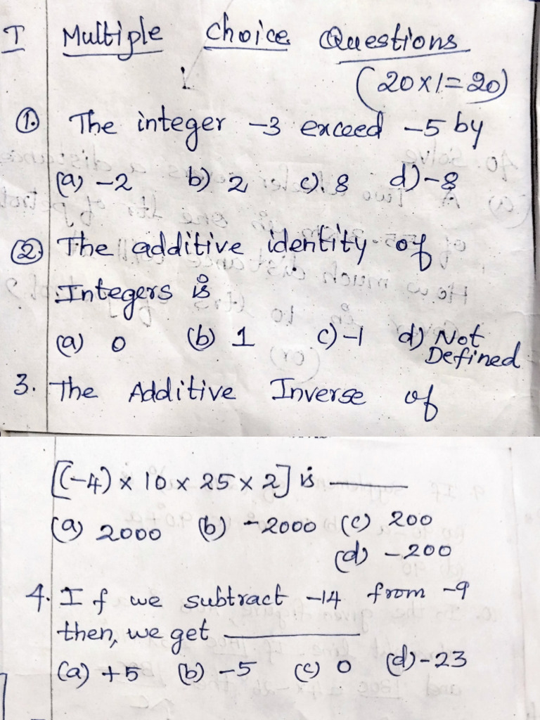 Grade 7 Mathematics Question Paper | PDF | Elementary Geometry ...