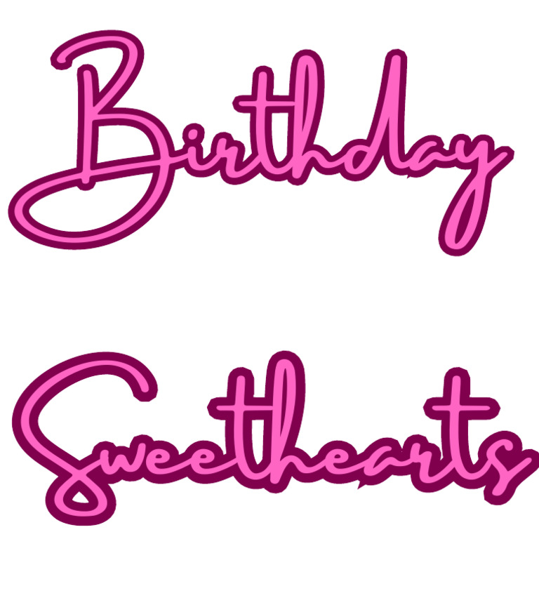 Birthday Sweetheart | PDF