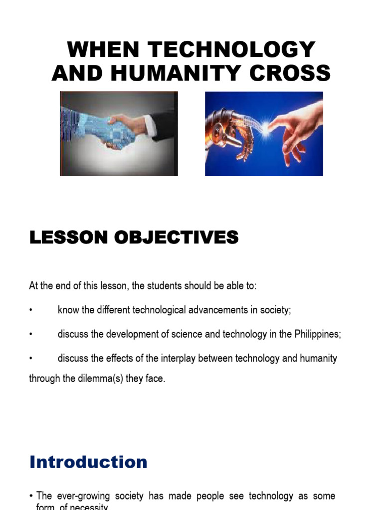 When Technology and Humanity Cross | PDF | Robot | Robotics