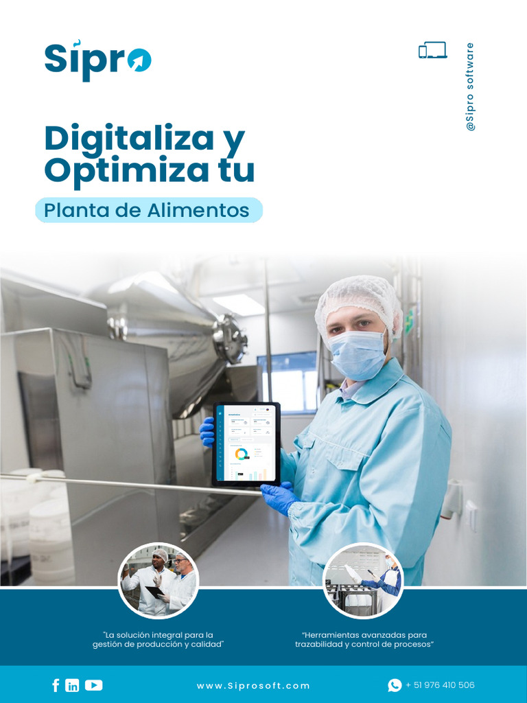 Optimiza tu Planta con SIPRO Software | PDF | Calidad (comercial ...