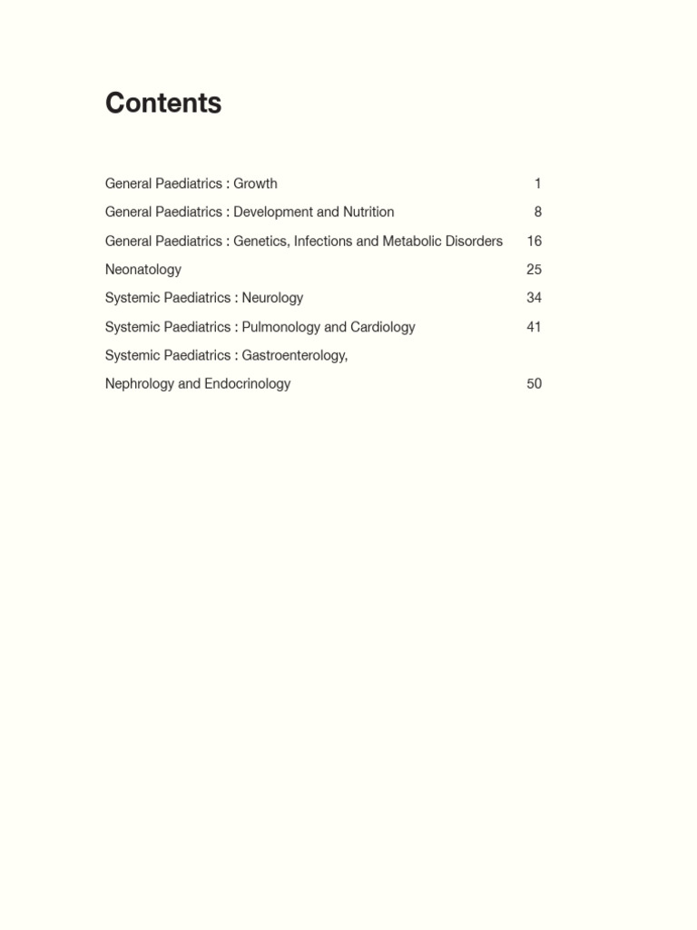 Paediatrics Revision Edition 8 | PDF | Prenatal Development | Human ...