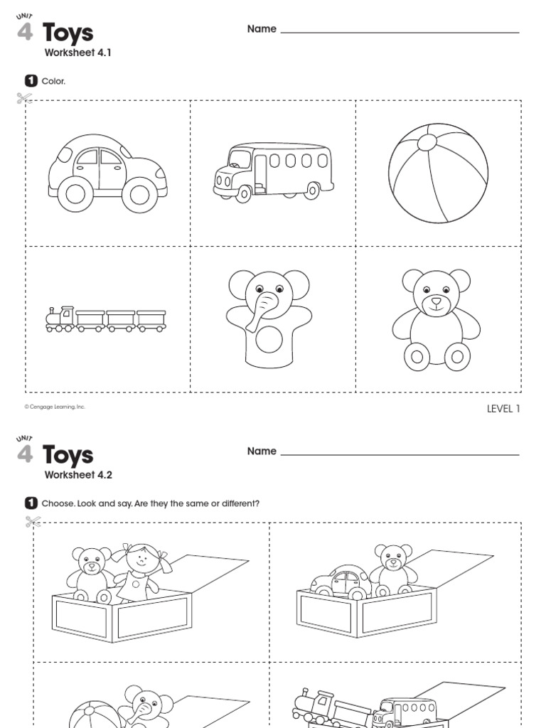 LAS AmE L1 StudentWorksheets Unit04 | PDF