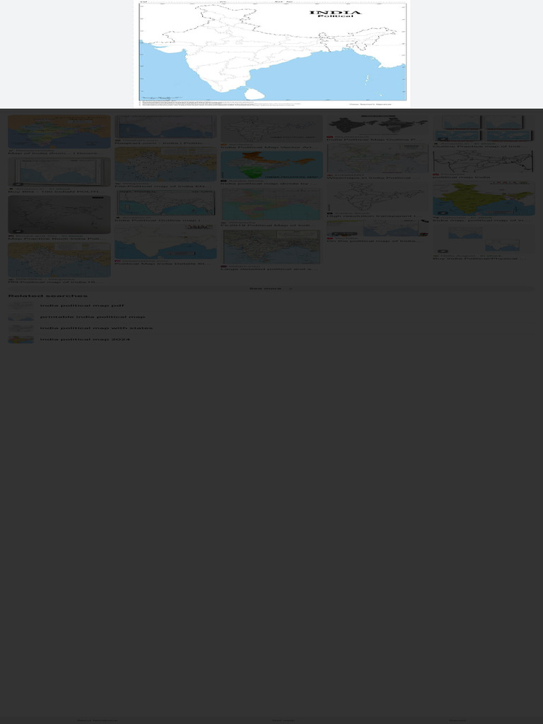 India Political Map - Google Search | PDF | Digital Technology ...