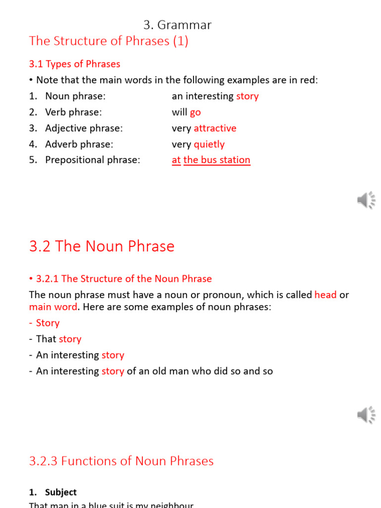 3 Second Year E - Grammar - Edu | PDF | Verb | Phrase