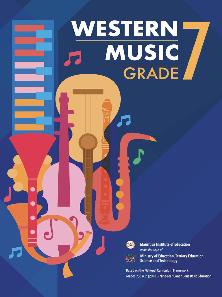 Grade 7 Western Music Curriculum Guide | PDF | Clef | String Instruments