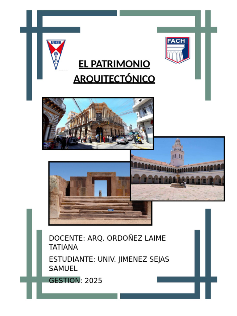 PATRIMONIO | PDF | Turismo | Patrimonio cultural